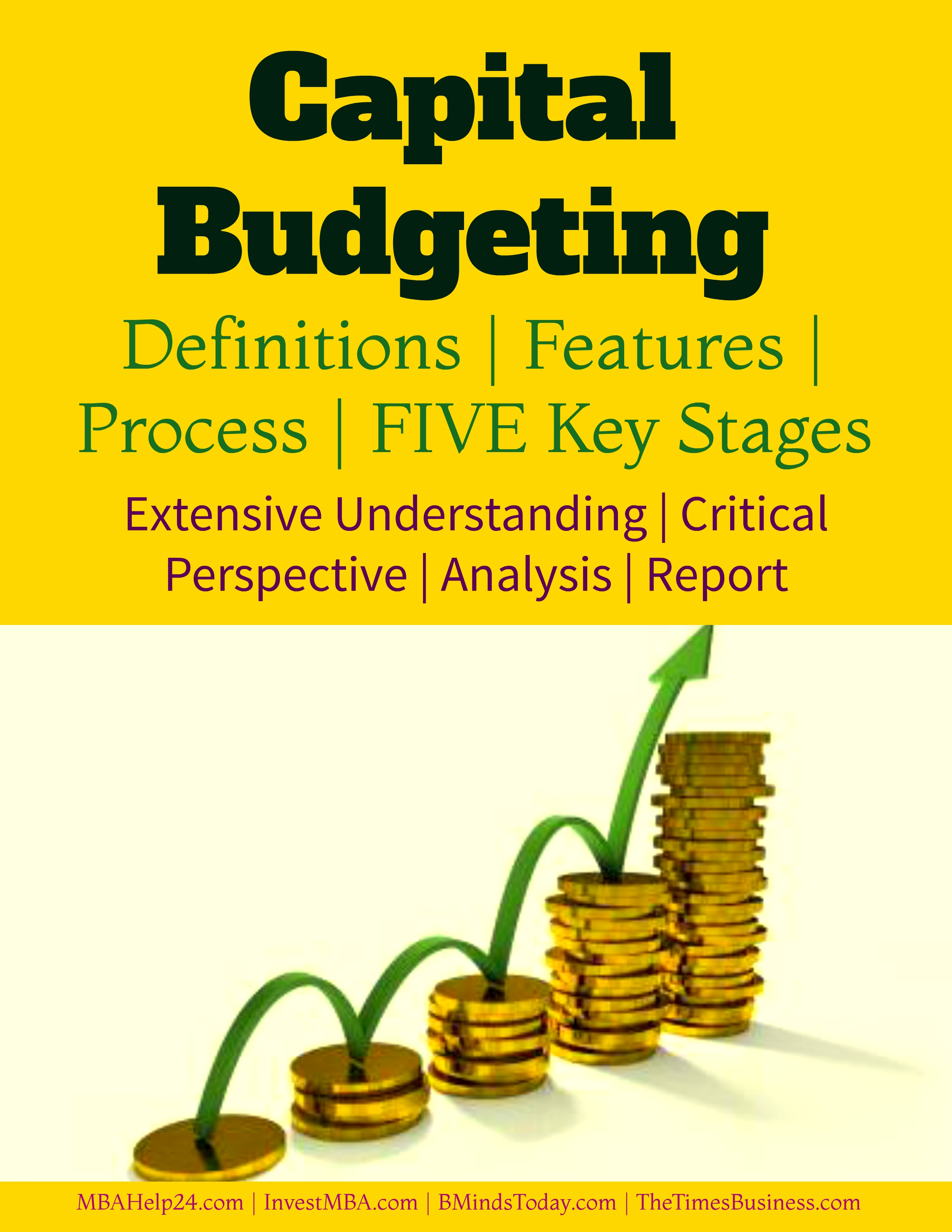 Capital Budgeting Definitions Features Process